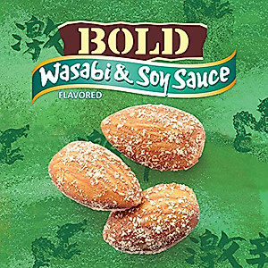 Blue Diamond Almonds Wasabi & Soy Sauce Flavored Snack Nuts, 25 Oz Resealable Bag (Pack of 1)