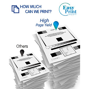EASYPRINT (2BK/2C/2M/2Y) Compatible 046H Toner Cartridge Replacement for Canon CRG-046H CRG046H Used for LBP651C LBP654Cdw MF735Cdw MF733Cdw MF731Cdw, (2 Set, High Yield)