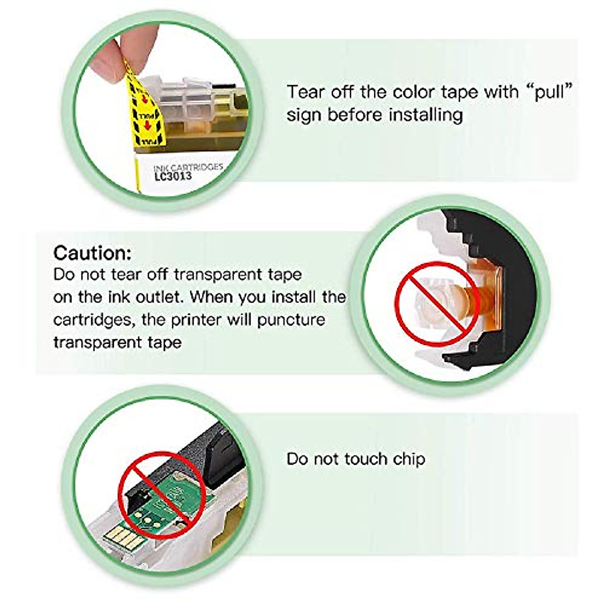 Tuobo Compatible Ink Cartridge Replacement for Brother LC3029 XXL LC 3029 to use with MFC-J5830DW MFC-J5830DWXL MFC-J5930DW MFC-J6535DW MFC-J6535DWXL MFC-J6935DW (6 Color)
