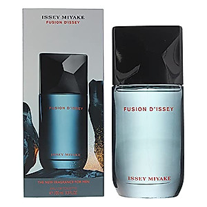 Issey Miyake Fusion Dissey Eau De Toilette Spray by for Men 3.3 Ounces, clear