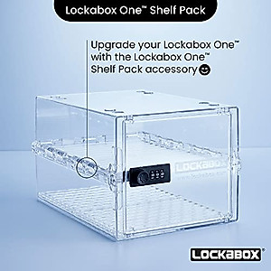 Lockabox One™ Shelf Pack 2.0 | New and Improved Design of Removable Shelves and Base Inserts One™ Products