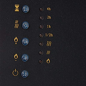 Cambridge Callisto 30 Inch Wall Mounted Flat Panel Electric Fireplace Heater with Remote Control, Realistic Flames, and Crystal Rock Display for Living Room, Bedroom, Home Office, White