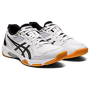 ASICS Women's Gel-Rocket 10 Indoor Sport Shoes, 10, White/Black