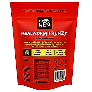 Poultry Treats, Mealworm, 3.5-oz.
