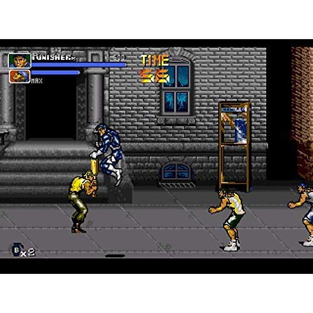 The Punisher (Sega Genesis) – Reproduction Video Game Cartridge