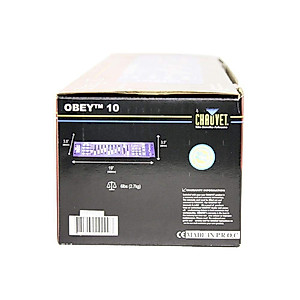 Chauvet Obey 10 LED Universal DMX-512 Lighting Controller + 10' + 25' Cables