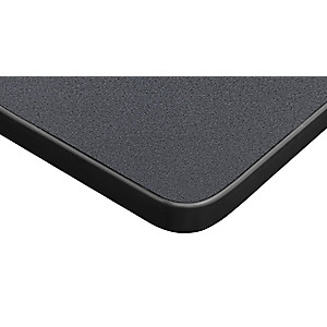 Cain 42" Square Breakroom Table- Grey