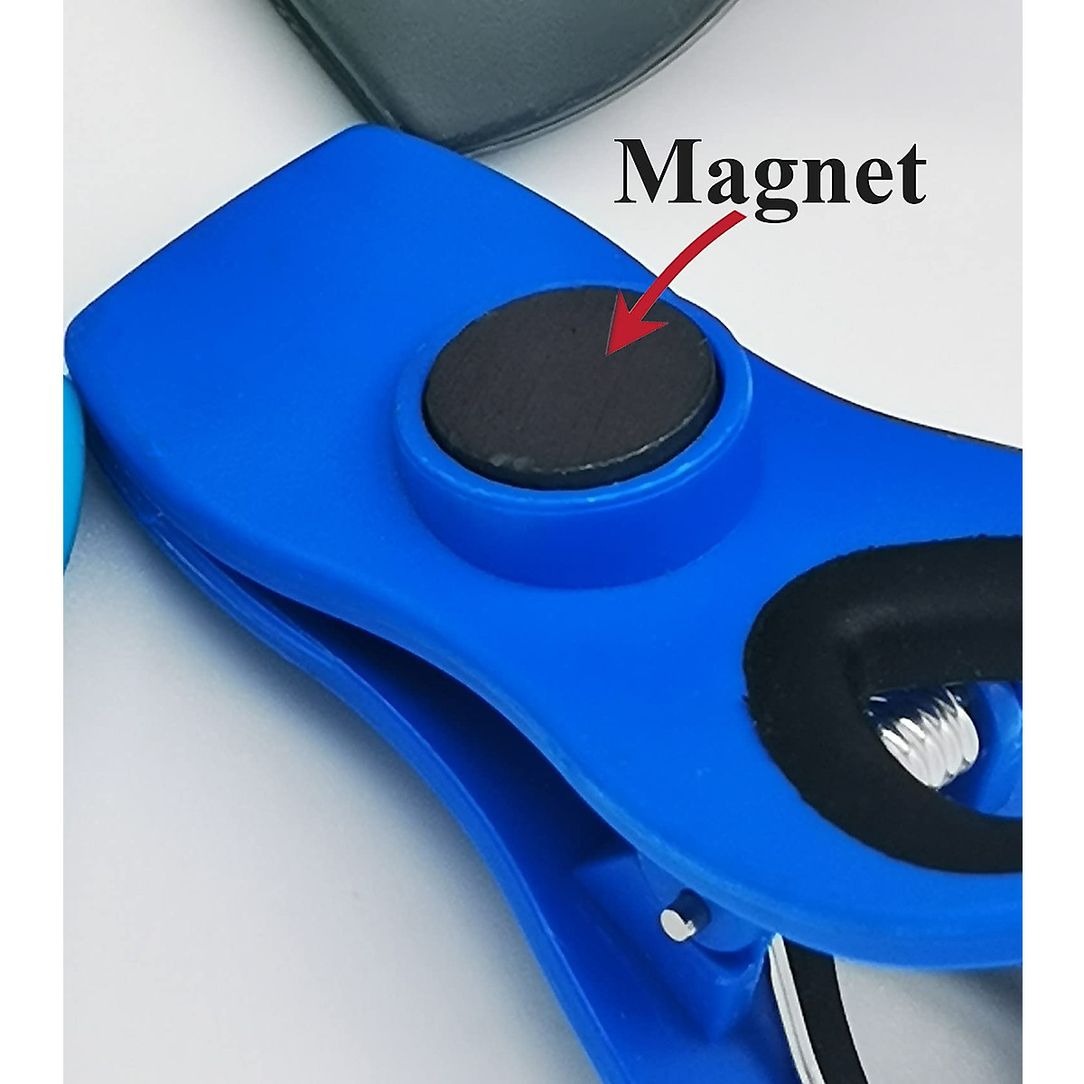 Food Clips with Magnet, Chip Clips, Bag Clips for Food Storage with Air Tight Seal Grip for Bread Bags, Snack Bags and Food Bag (Assorted 5)