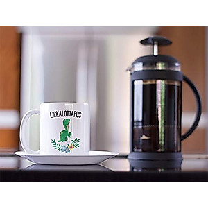 Funny Lesbian Gifts. Lickalottapus 11 ounce LGBT Coffee Mug. Gift Idea for Gay Girlfriend or Friend on Her Birthday or Anniversary. (White)