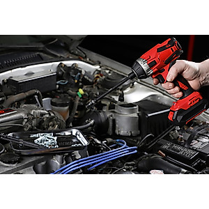 ARES 70382-6-Piece 3-Inch and 6-Inch Impact Grade Socket Adapter Set - Turns Impact Drill Driver into High Speed Socket Driver - 1/4-Inch, 3/8-Inch, and 1/2-Inch Drive Sizes