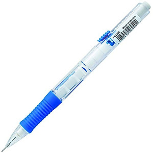 Pentel QUICK CLICK Mechanical Pencil (0.5mm), Blue Barrel, Box of 12 Pencils (PD215C)