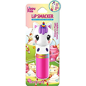 Lip Smacker Lippy Pal Unicorn Flavored Lip Balm | Clear Matte | Unicorn Magic | For Kids, Girls | Stocking Stuffer | Christmas Gift