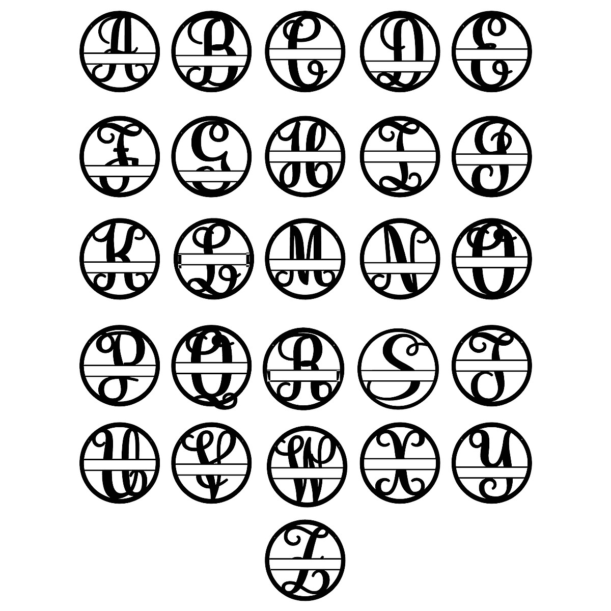 Personalized Metal Monogram Sign. Wedding Gift. Family Name Sign. Outdoor Name Sign. Anniversary. Last Name Sign. Metal Sign. Front Door.