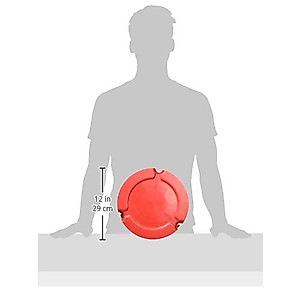 Nordic Ware 2-Tier Plate Stacker, One, Red, 1 Count (Pack of 1)