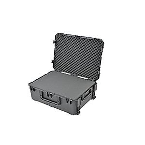 SKB 3I-3424-12BC iSeries 34" x 24" x 12" w/Wheels Cubed Foam, Black