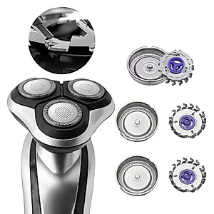 3 Pcs Replacement Shaver Head Shaver Blade for Philips Norelco Hq56 Hq55 Plus Hq4 Hq3 6948XL