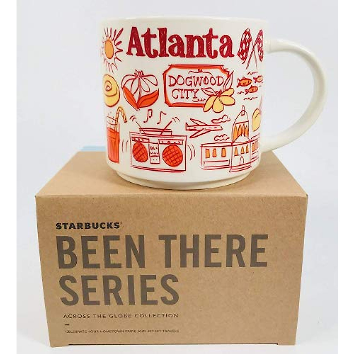 Starbucks Atlanta Coffee Mug Been There Series Across The Globe Collection