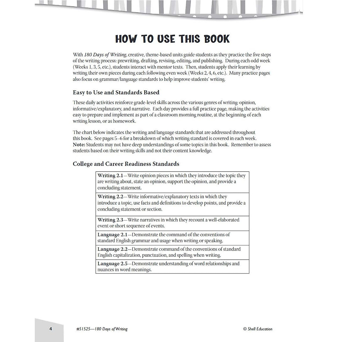 180 Days™: Includes Reading 2nd Edition, Writing, and Math for 2nd Grade Practice Workbook for Classroom and Home, Cool and Fun Practice Created by Teachers (180 Days of Practice)
