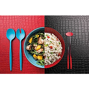 Guzzini My Fusion Large Bowl, BPA-Free Shatter-Resistant Acrylic, 9-3/4 inch Diameter, Ideal for Serving Main Dishes, Salads and Snacks, Grey, Yellow (Model: 281425141)