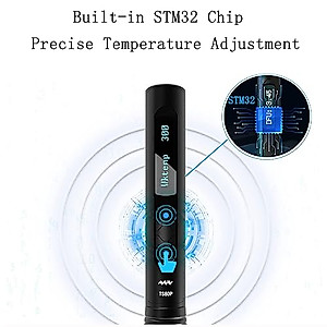 Mini Soldering Iron Kit, TS80P Solder B02 Tip, Heats Up Fast,Original Smart Welding Tool,USB Programmable, with STM32 Chip, 36W Portable DIY Welder Electric Tools,OLED Display,Auto Sleep Mode