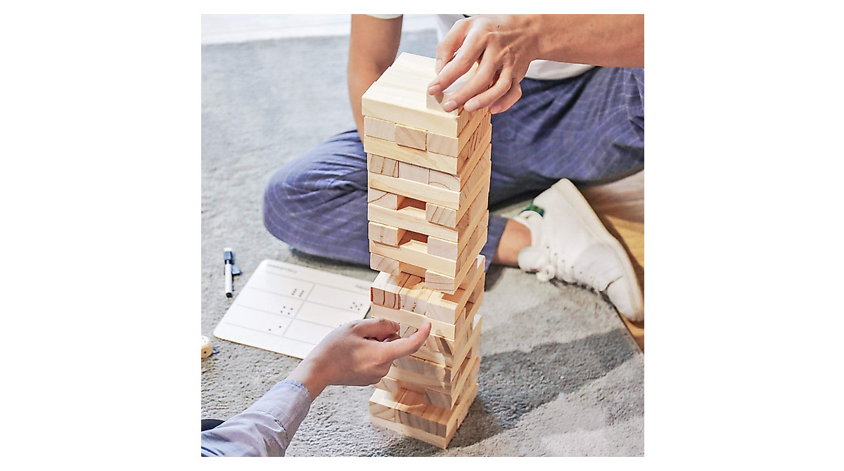 A11N Tumble Tower Game - Engage & Stack to Win
