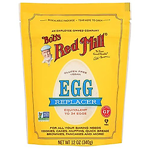 GLUTEN FREE EGG REPLACER 5x12 oz Gluten Free Egg Substitute (Pack of 5)