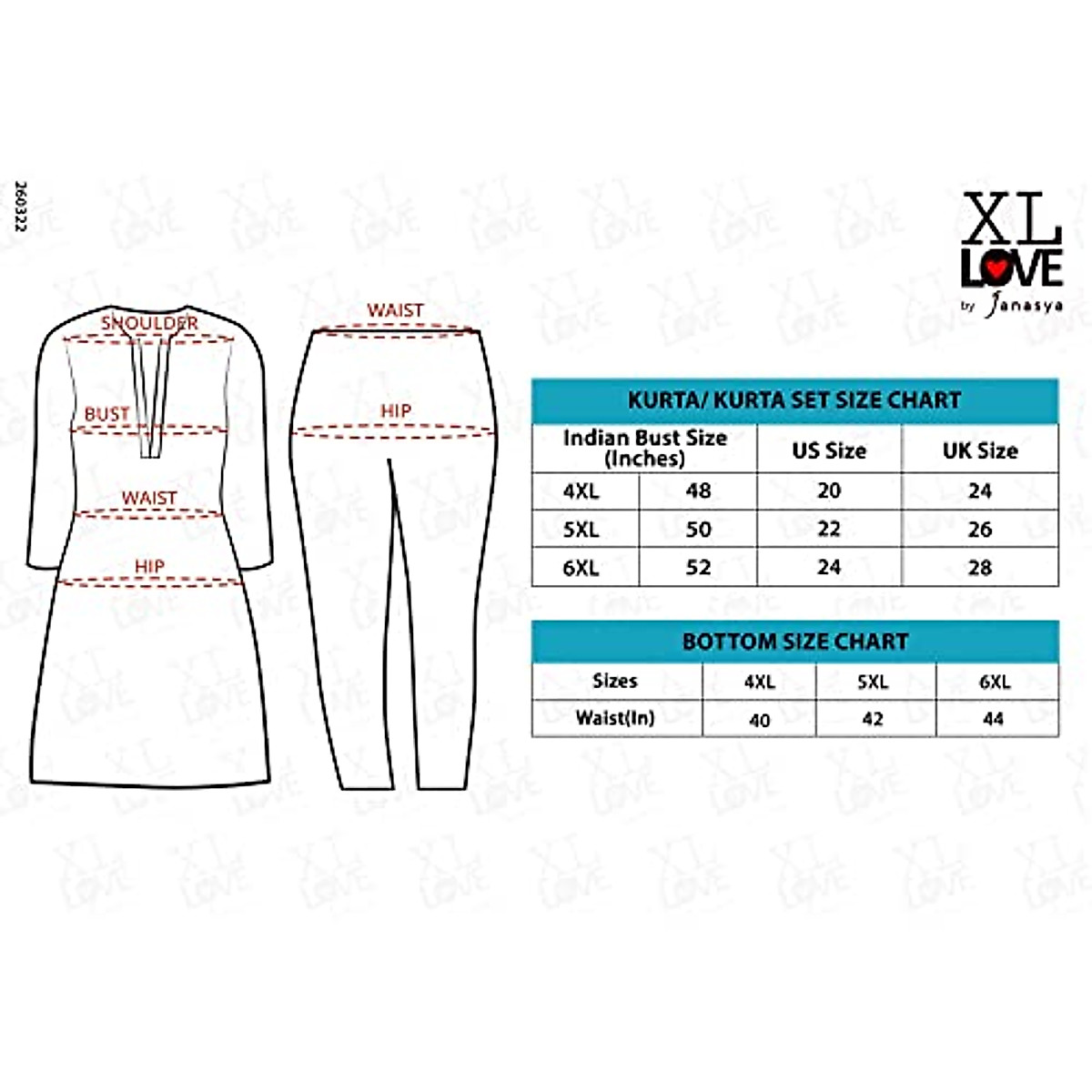 Janasya Indian Women's Plus Size Dark Blue Poly Crepe Kurta(PJNE3363-KR-A-5XL)