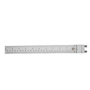Cabinet Hardware Jig Tool for Handles and Knobs Drawer Guide Jig on Doors and Drawer Fronts, Fastest and Most Accurate Knob for inch Scale-Blue Aluminium Box