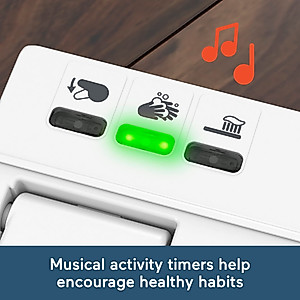 Fisher-Price Home Decor 4-in-1 Potty – Modern Infant to Toddler Potty Training Toilet and Step Stool with Removable Potty Ring, HBX68