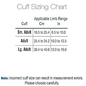 ADC Prosphyg 790 Manual Home Blood Pressure Kit with Attached Stethoscope and Self-Adjusting Cuff and Carrying Case, Large Adult, Navy