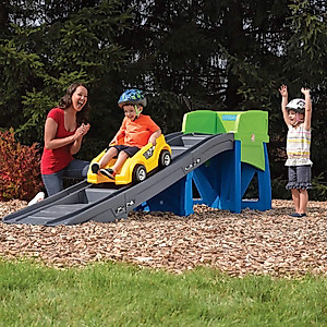 Step2 Extreme Coaster Kids Ride On Toy, Push Car, Indoor/Outdoor Roller Coaster & Playset, Made of Durable Plastic, Max Weight 80 lbs., For Toddlers 3+ Years Old