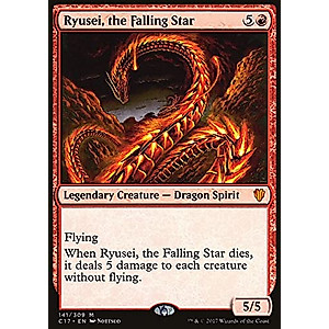 MTG Magic: The Gathering - Ryusei, The Falling Star (141) Commander 2017 C17