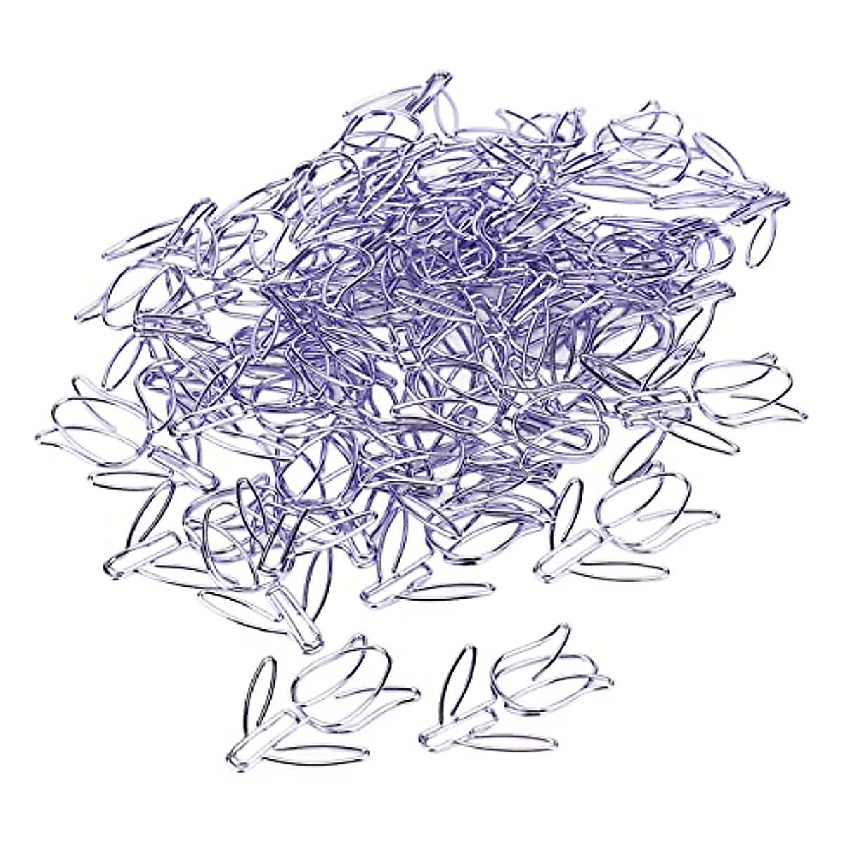 Cute Paper Clips, 50Pcs Tulip Paper Clips Flower Shape Paper Clips Funny Cute Paperclips Bookmarks Planner Clips Fun Paper Clips for Notebook Bookmark