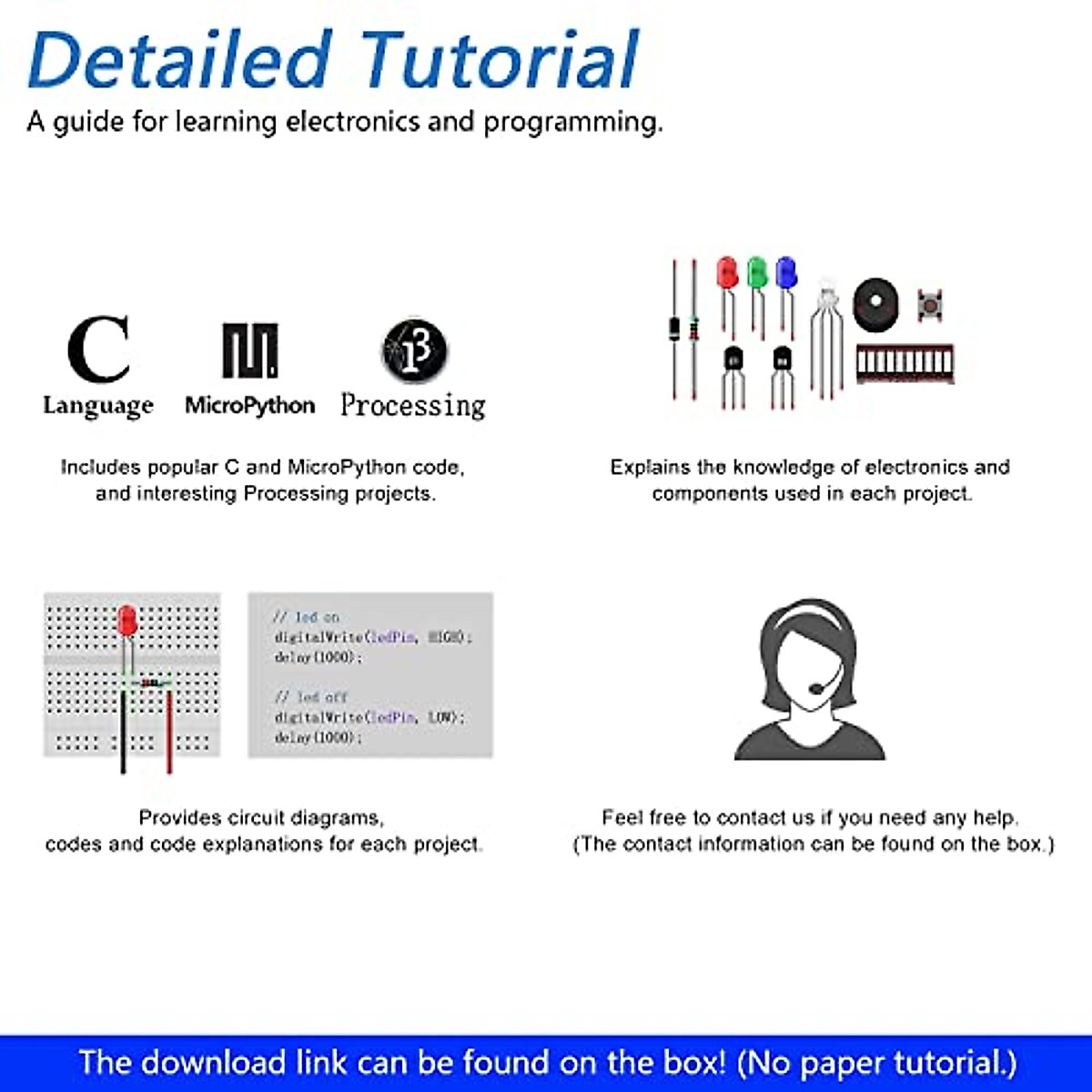 Freenove Ultimate Starter Kit for ESP8266 (Included) (Compatible with Arduino IDE), ESP-12S Onboard Wi-Fi, MicroPython C Code, 714-Page Detailed Tutorial, 218 Items, 109 Projects
