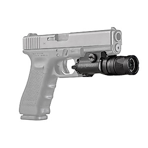 SureFire unisex adult Rail-Lock / X300 Vampire Weapon Light 6V Universal Picatinny Rail Mount 350 Lumens Black Z Xbc Push Toggle, Black, lm US