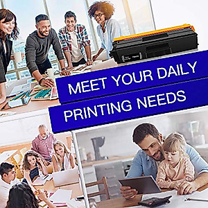 GPC Image Compatible Toner Cartridge Replacement for Brother TN433 TN 433 to use with HL-L8360CDW MFC-L8900CDW HL-L8360CDWT HL-L8260CDW MFCL8610CDW MFCL9570CDW Color Laser All-in-One Printer (2 Black)