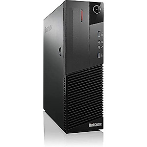 LENOVO SFF Computer Desktop PC, Intel Core i7 3.4GHz Processor, 16GB Ram, 128GB SSD, 2TB HDD, Wireless Keyboard & Mouse, WiFi | Bluetooth, New 24" FHD LED Monitor, Win 10 Pro (Renewed)