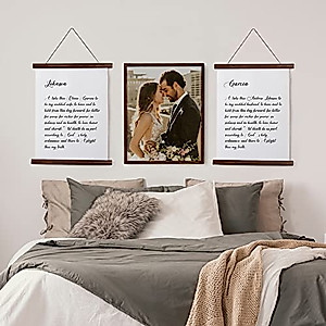 AW BRIDAL Wedding Bachelorette Party Decorations For Reception∣Wedding Guest Book Alternative Bridal Shower/Birthday/Baby Shower Sign In Guest Book∣Blank Magnetic Poster Hanger Frame 14×20 with Pen