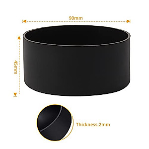 Yonburd rotective Silicone Boot, Compatible with Hydro Flask and More Water Bottles, Anti-Slip Bottom Sleeve Cover 32-40 oz