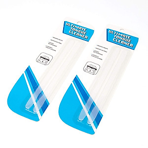 Ultimate Tongue Cleaner | 4 Pack Plastic Tongue Scraper | Gentle and Effective Cleaning | Fight Bad Breath and Plaque