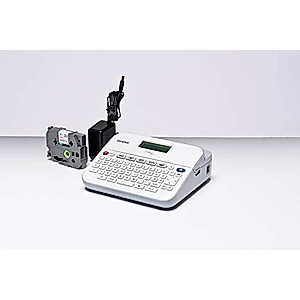 Brother Pt-d400ad Versatile, Easy-to-use Label Maker With Ac Adapter - Label, Tape - 0.14, 0.24,
