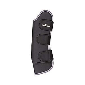 Classic Equine Shipping Boots, Black, Large