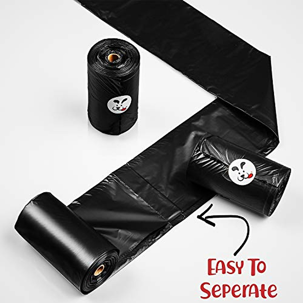 DogBuddy Dog Waste Bags, Dog Poop Bags, Jumbo Size, Extra Large, Extra Thick and Extra Strong, 150 Bags, Refill Bags For Large Pooper Scooper