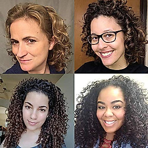 Zazzy Bandz Sunglasses Headband (Made in USA): Curly Thick Hair Headband - Medium & Large Size Glasses Headbands - The Viral Headband (Combo: Original + Relaxed, Espresso)