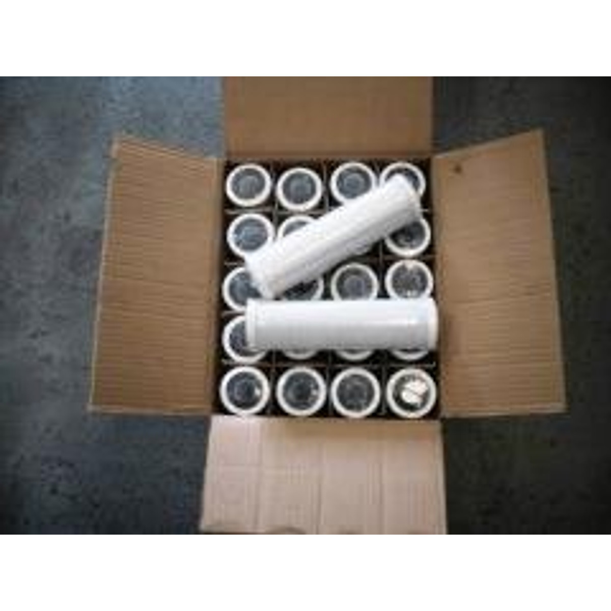 CFS – 25 Pack Carbon Compatible Filter Cartridges Compatible with T01 10 Models – Remove Bad Taste & Odor – Whole House Replacement Water Filter Cartridge, White