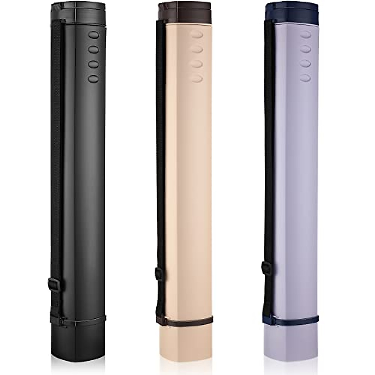 3 Extendable Poster Tubes 24.5-40'' | Protect Documents