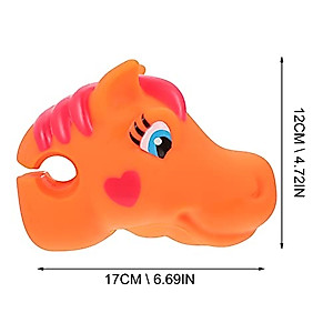 Kisangel Kid Toys Toddler Toy Scooter Accessories for Toddlers Kids Girls Decorations All of T- bar Micro Mini Kick Scooter Bike Jump Stick Orange Kid Toys Toddler Toy