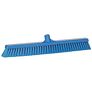 Vikan, Blue Broom,Push,Soft,24",PP/PBT, 3199