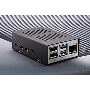 KKSB Raspberry Pi 4 Case | Space for Raspberry Pi 4 Heatsink, PoE HAT
