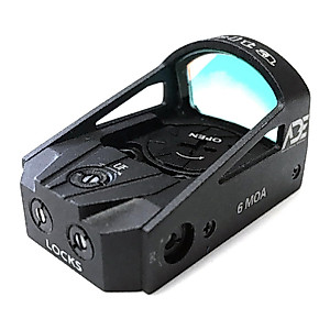 Ade Advanced Optics RD3-012 Delta Red Dot Mini Reflex Sight for Handgun - FDE/TAN Body Color